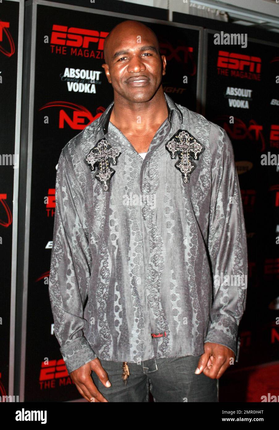 Evander Holyfield at the ESPN Magazine's "Next" event at the ...