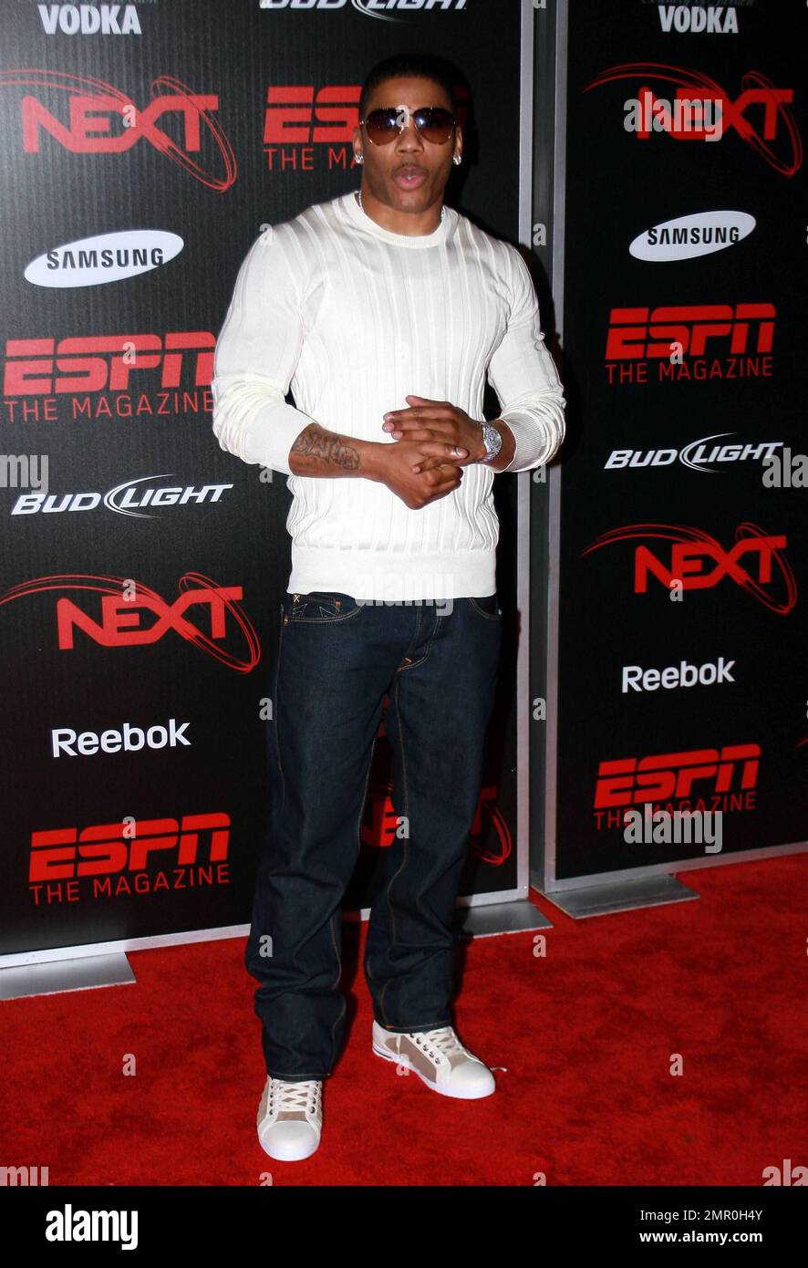 Nelly at the ESPN Magazine's "Next" event at the Fontainebleu Hotel in ...