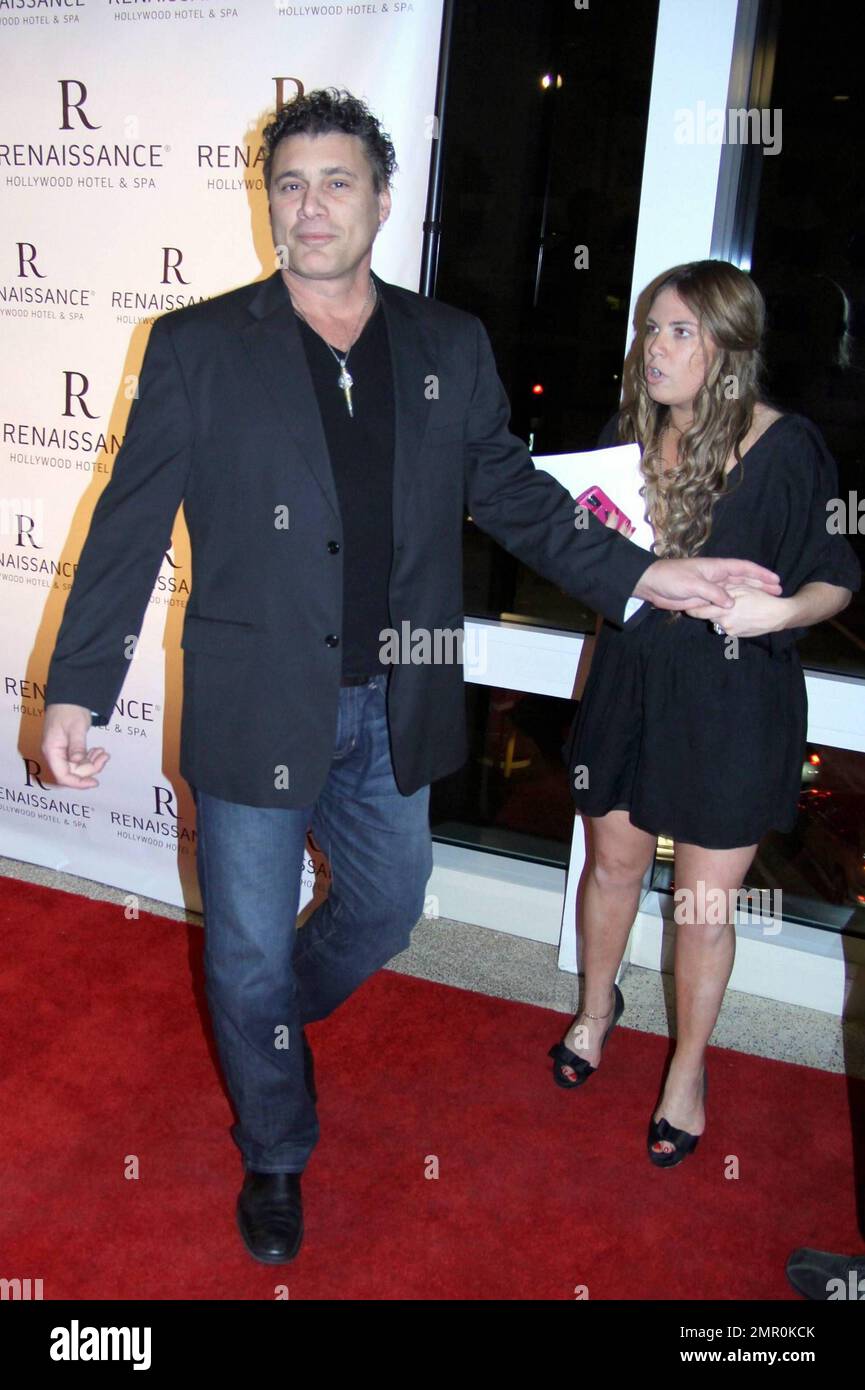 Steven Bauer arrives on the red carpet at Emilio Estefan's Book Release ...