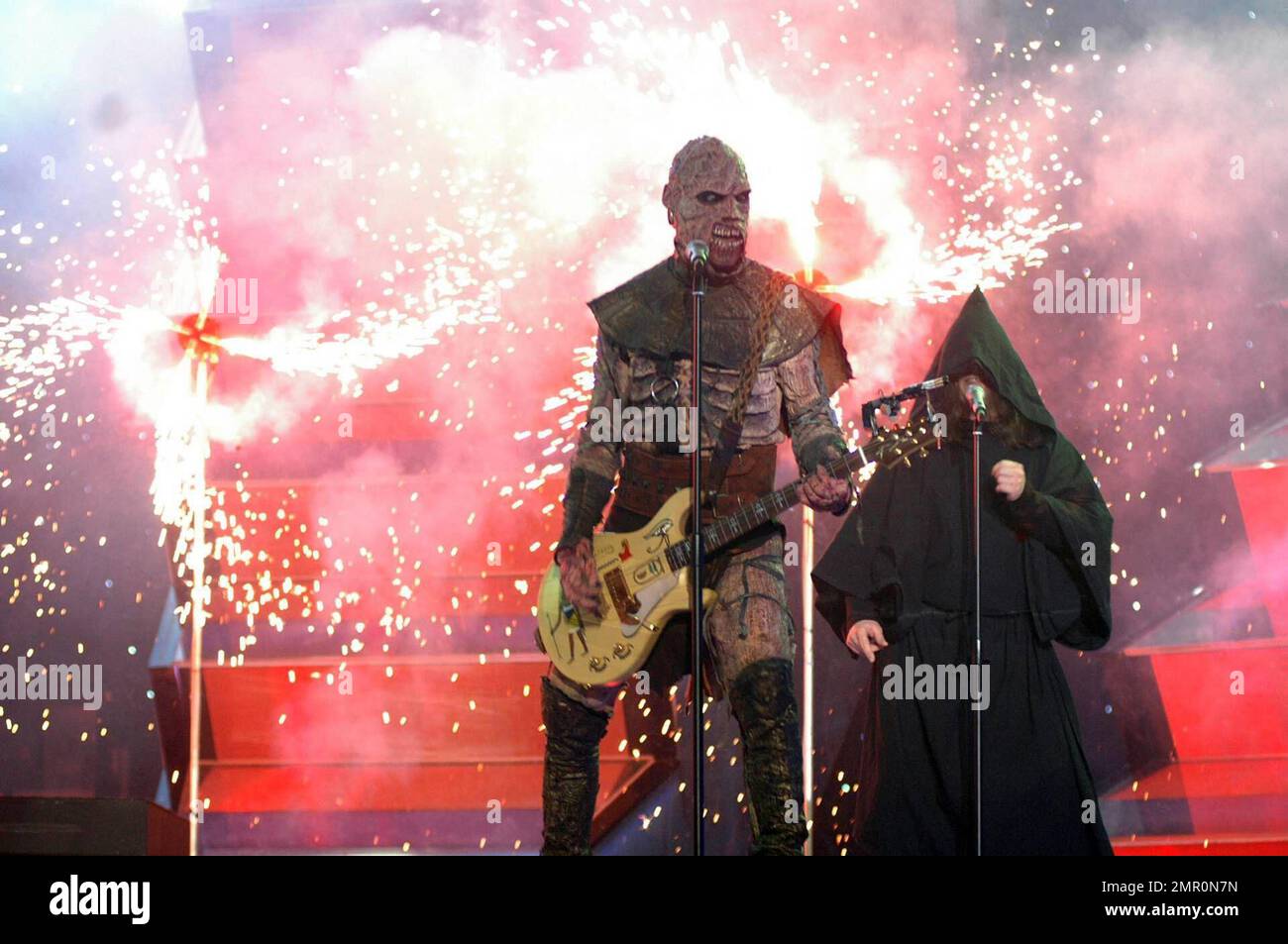 Eurovision winners Finland entry Lordi at the 2006 Eurovision Song ...