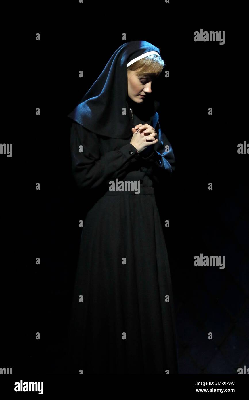 Carmen Pretorius of South Africa, who plays "Maria" performs "The Sound ...