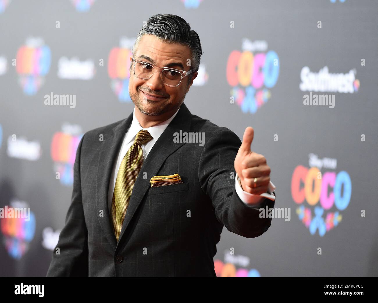 Jaime Camil arrives at the Los Angeles premiere of "Coco" at the El ...