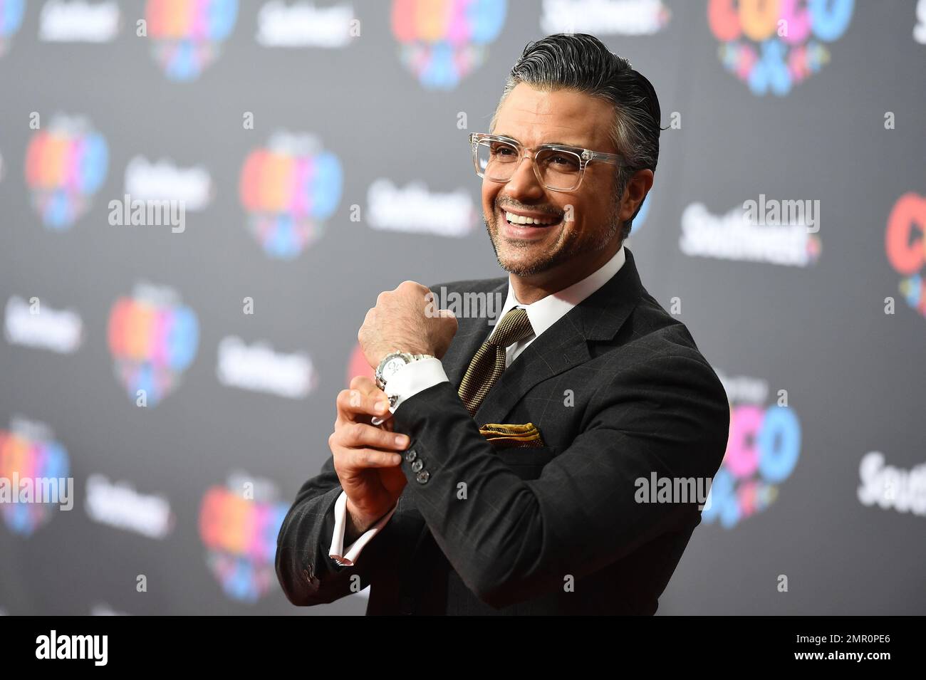 Jaime Camil arrives at the Los Angeles premiere of "Coco" at the El ...