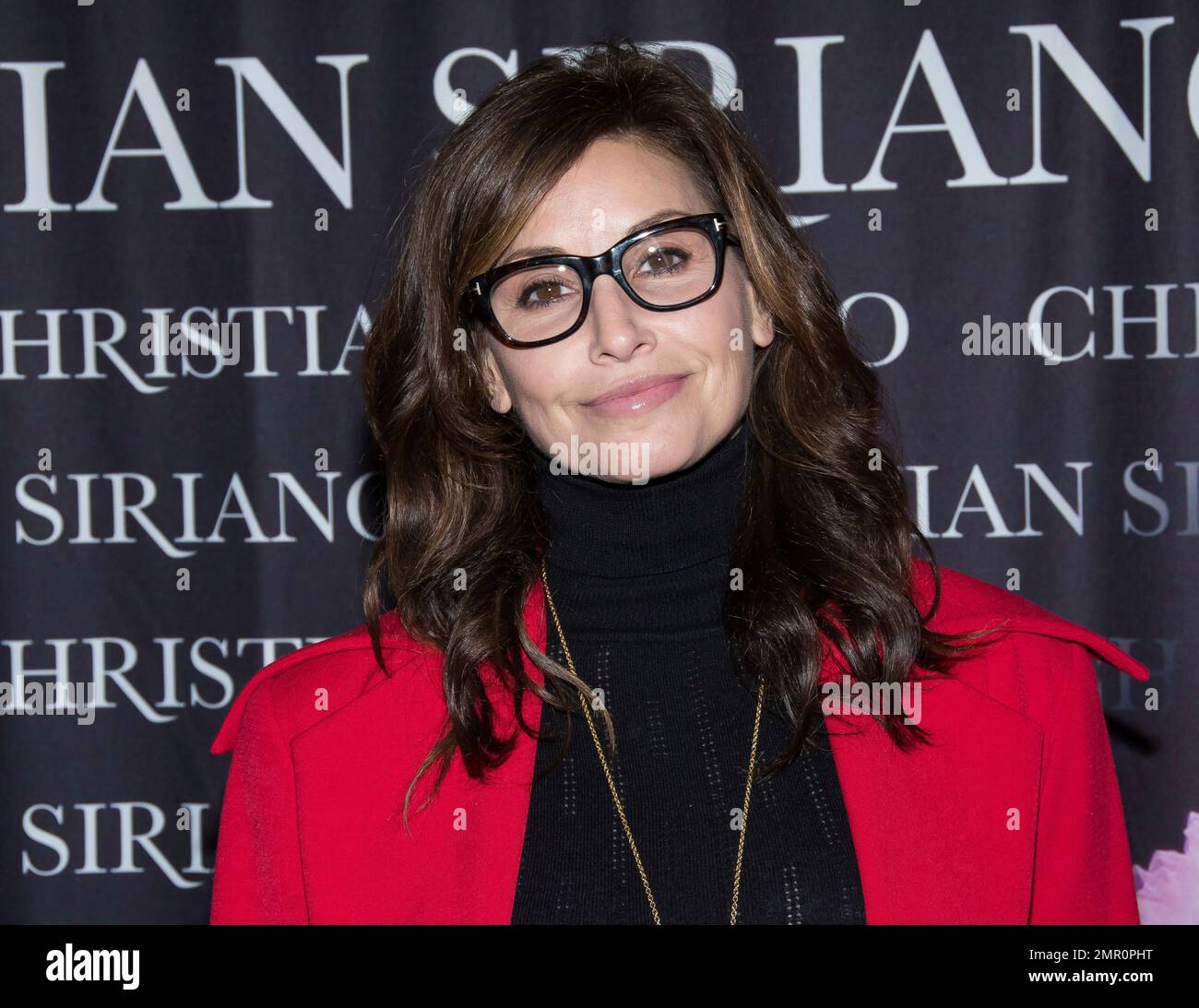 Gina Gershon attends a cocktail party for Christian Siriano's new book ...