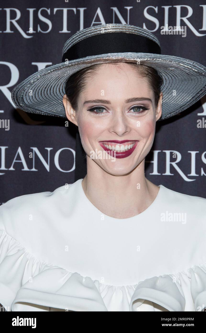 Coco Rocha attends a cocktail party for Christian Siriano's new book ...