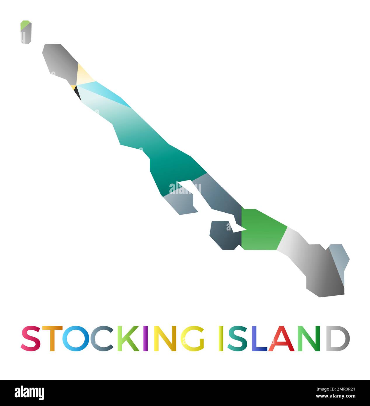 Island stocking island map Stock Vector Images - Alamy