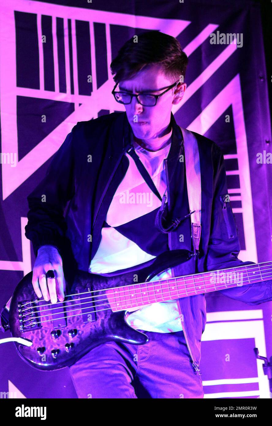 Musician with Marian Hill performs as the opener for alt-J at the Coca ...