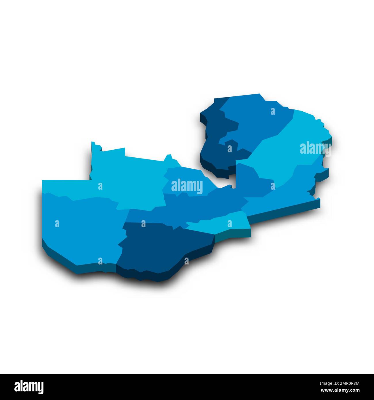 Zambia Political Map