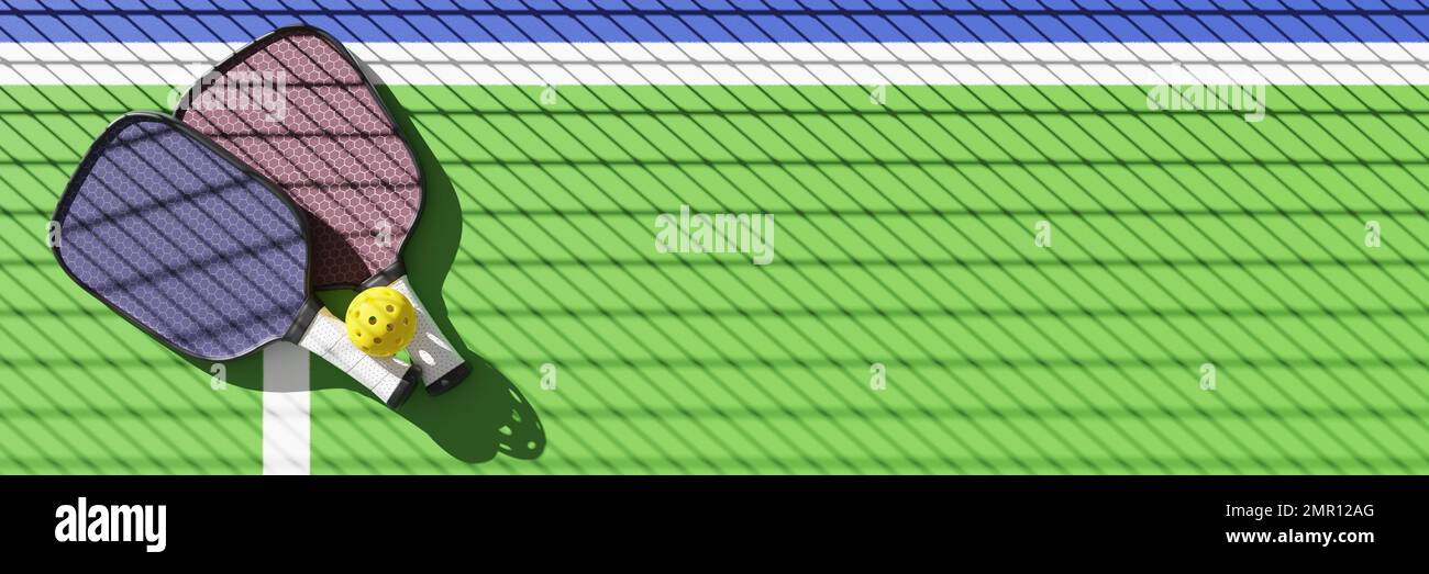 Pickleball net hi-res stock photography and images - Alamy