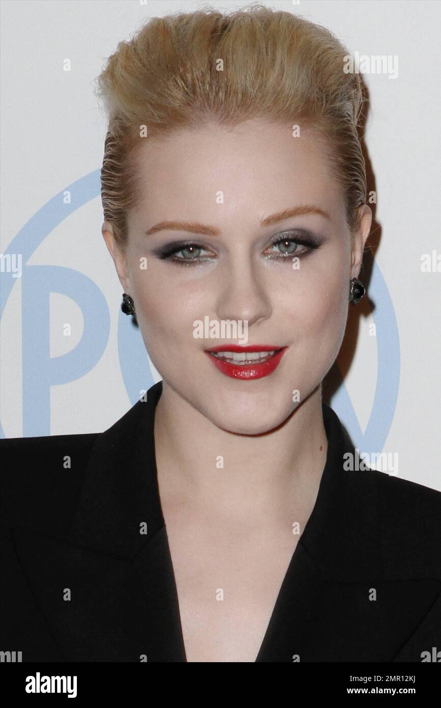Evan Rachel Wood at the 2012 Producer's Guild Awards held at the ...