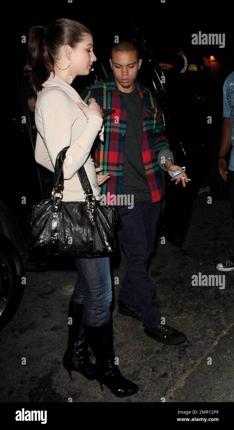 Evan Ross, Diana Ross' son, steps out on the town with his girlfriend ...