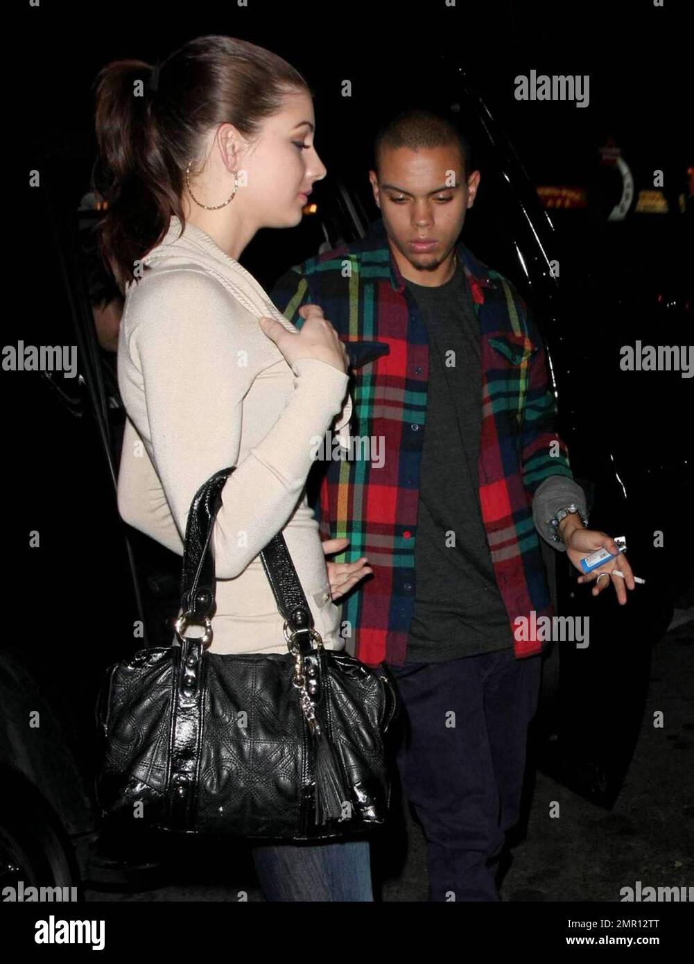 Evan Ross, Diana Ross' son, steps out on the town with his girlfriend ...