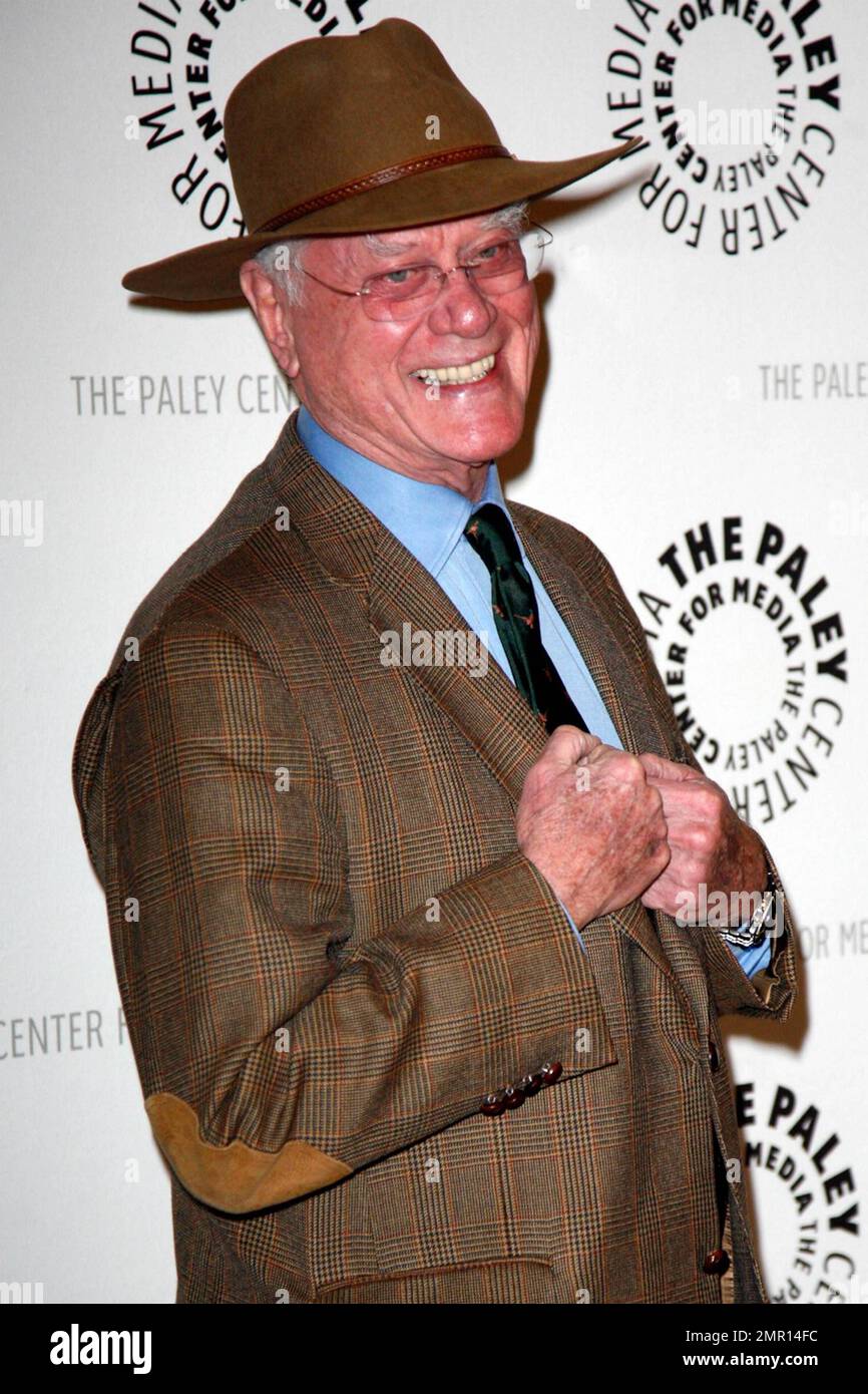 Larry Hagman at An Evening with Joel Grey. The event, held at The Paley ...