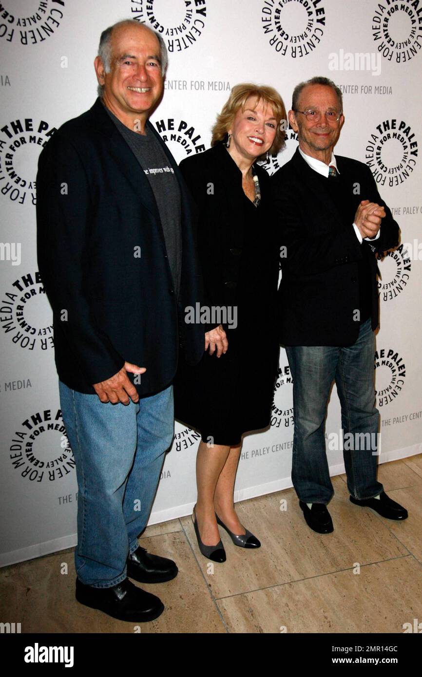 Gary David Goldberg, Pat Mitchell and Joel Grey at An Evening with Joel ...