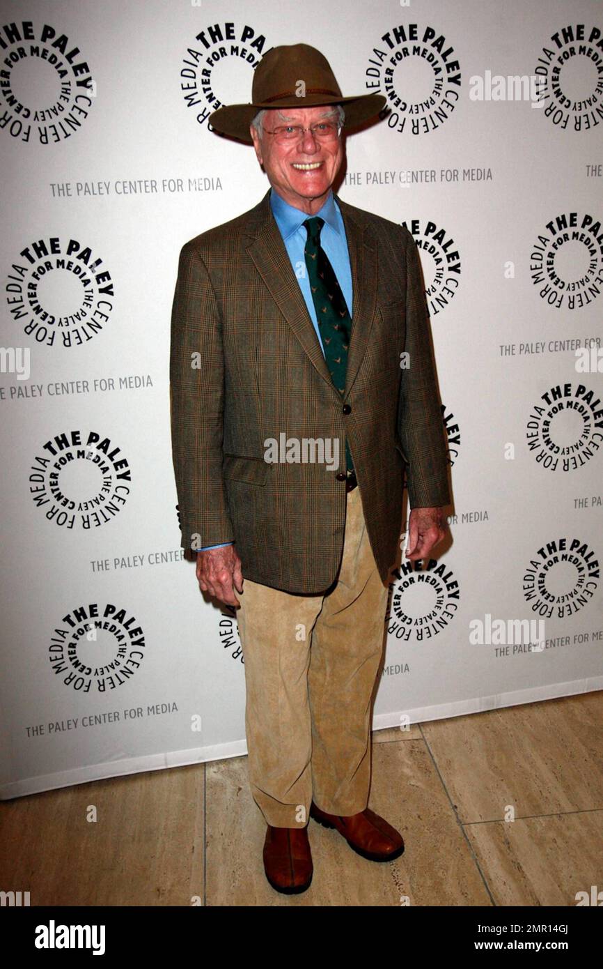 Larry Hagman at An Evening with Joel Grey. The event, held at The Paley ...