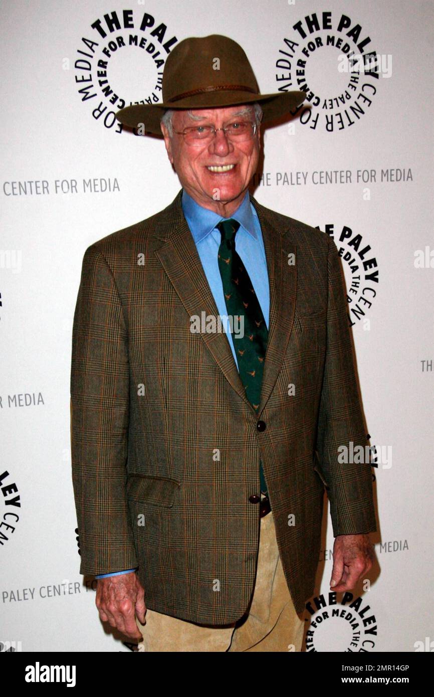 Larry Hagman at An Evening with Joel Grey. The event, held at The Paley ...