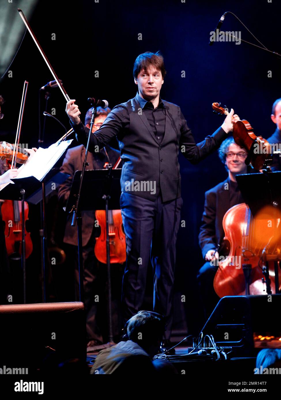 Joshua Bell attends the Elton John AIDS Foundation's 25th Anniversary ...
