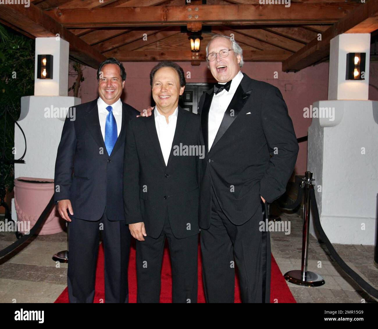 Jon Lovitz, Billy Crystal and Chevy Chase at the Chris Evert-Raymond ...