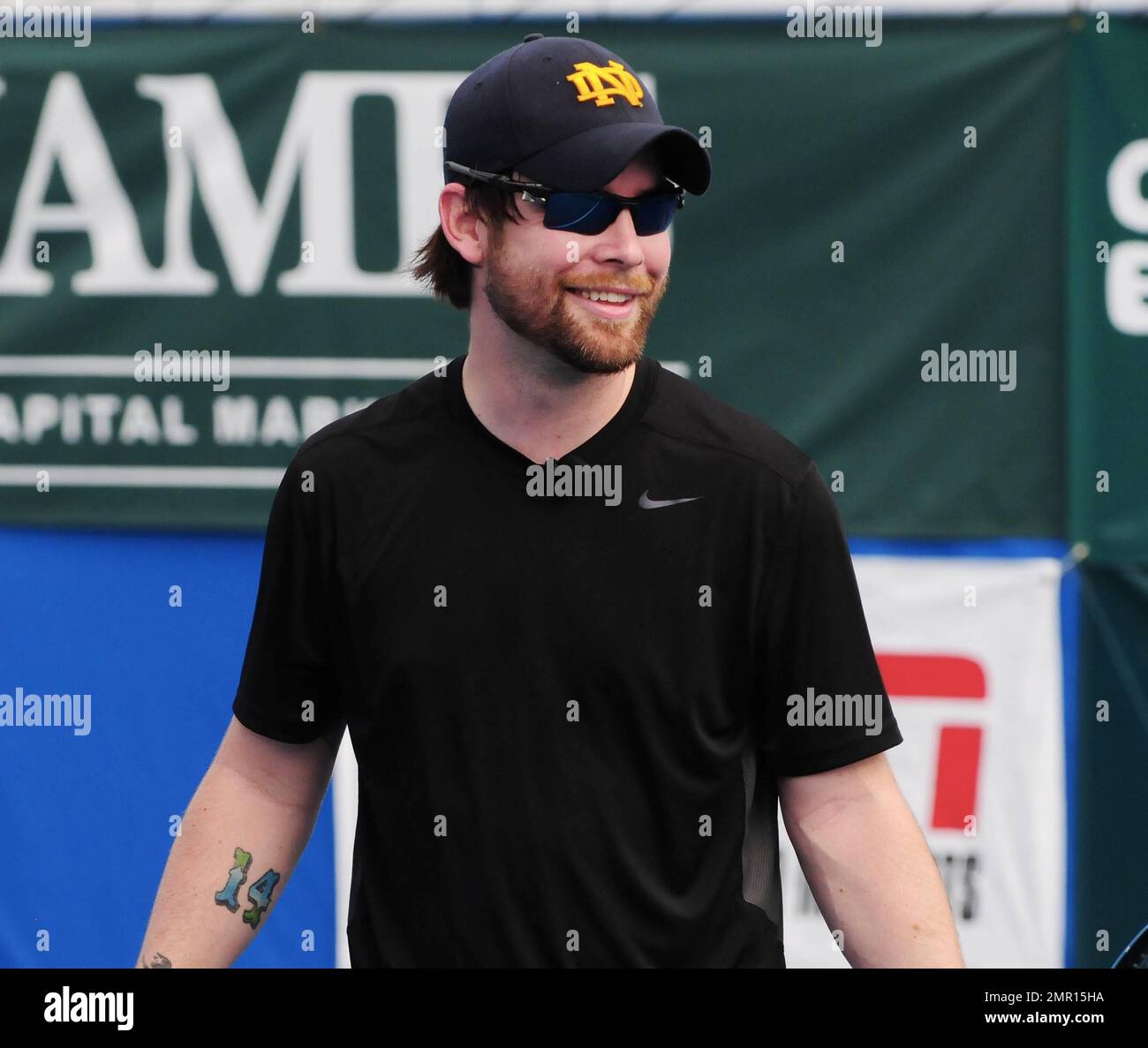 David Cook attends the Chris Evert/Raymond James Pro-Celebrity Tennis ...