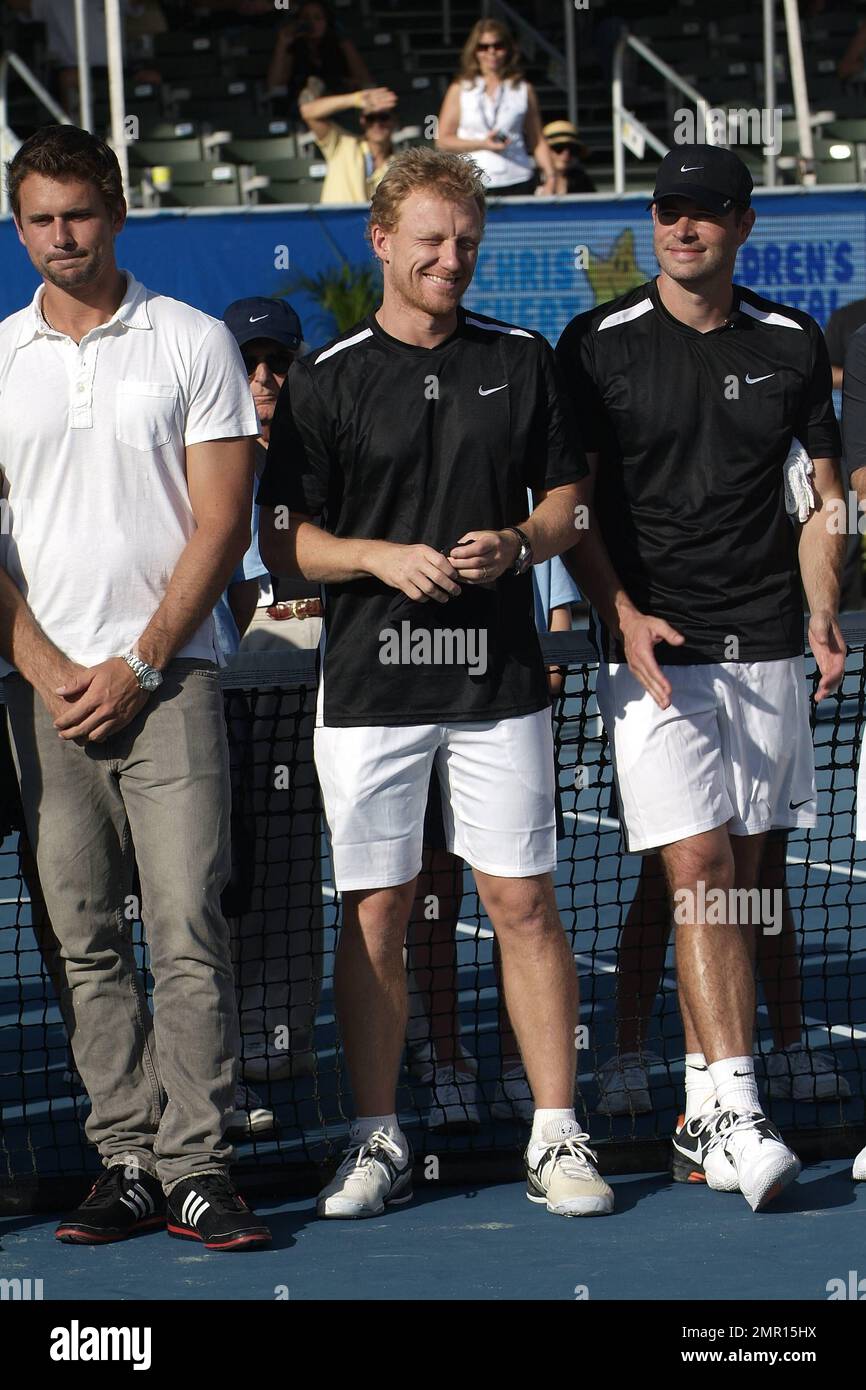 Jan Michael Gambill, Kevin McKidd and Scott Foley attends the Chris ...