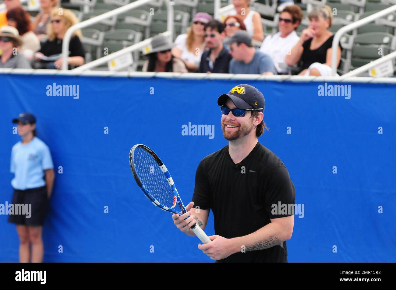David Cook attends the Chris Evert/Raymond James Pro-Celebrity Tennis ...