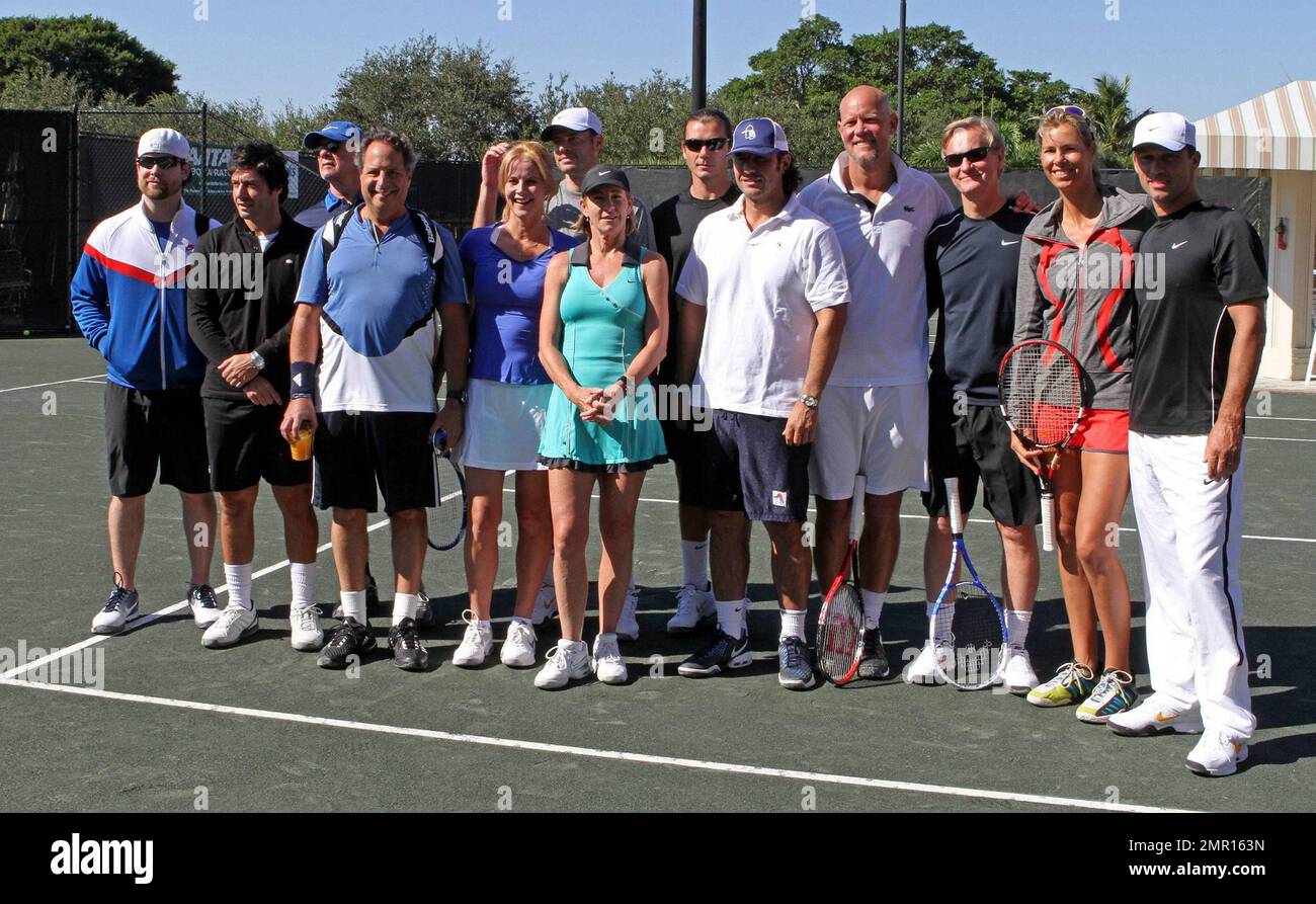 Pro-Celebrities pose for a picture prior to the start of the Chris ...