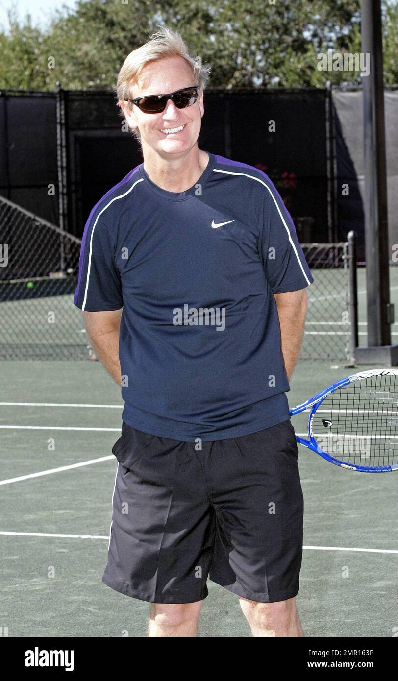 Fox and Friends Co-Host Steve Doocy arrives prior to the start of the ...