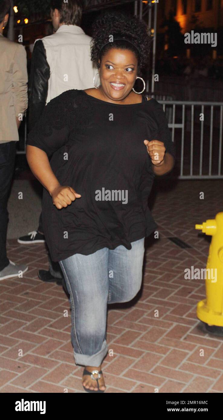 Yvette Nicole Brown arrives at Hotel Solamar for the EW and SyFy ...