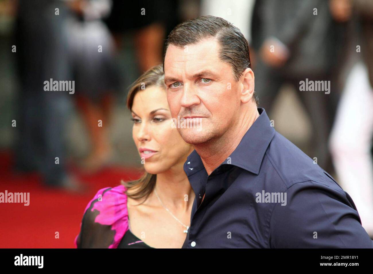 Craig Fairbrass at the premiere of "The Expendables" at the Odeon ...
