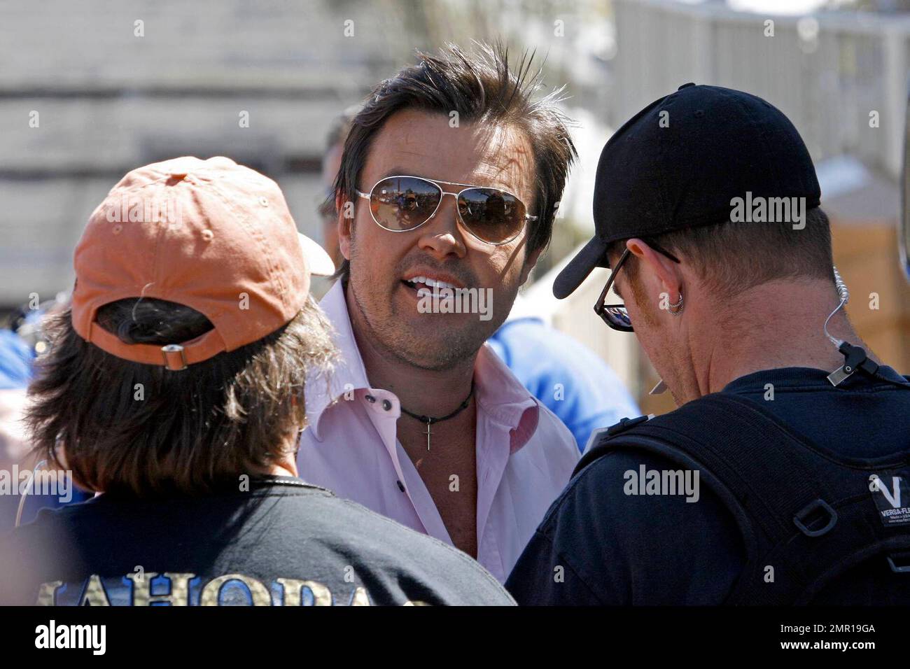 Ty Pennington, Michael Moloney and Paul DiMeo of "Extreme Makover: Home ...