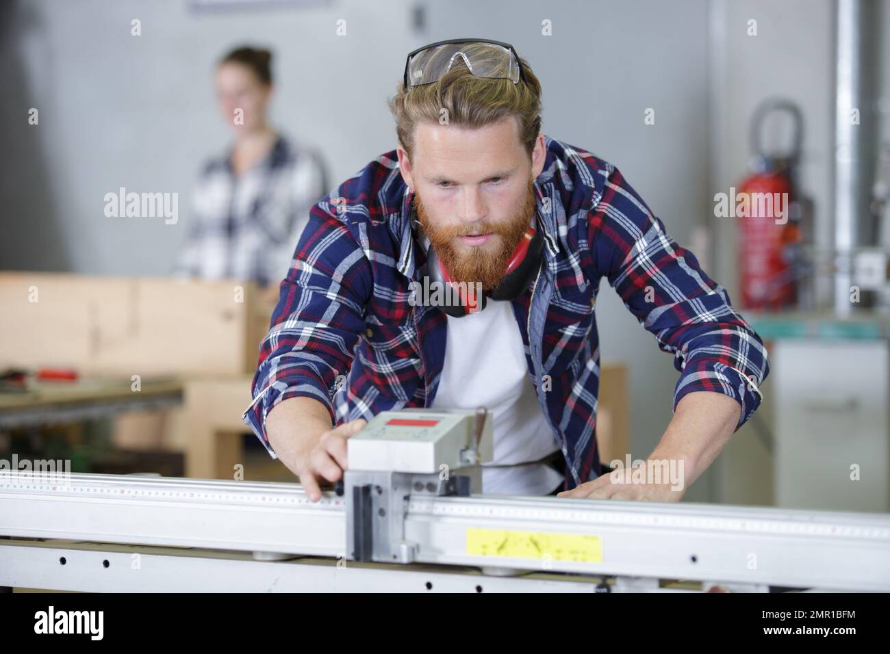 Man doing woodwork hi-res stock photography and images - Alamy
