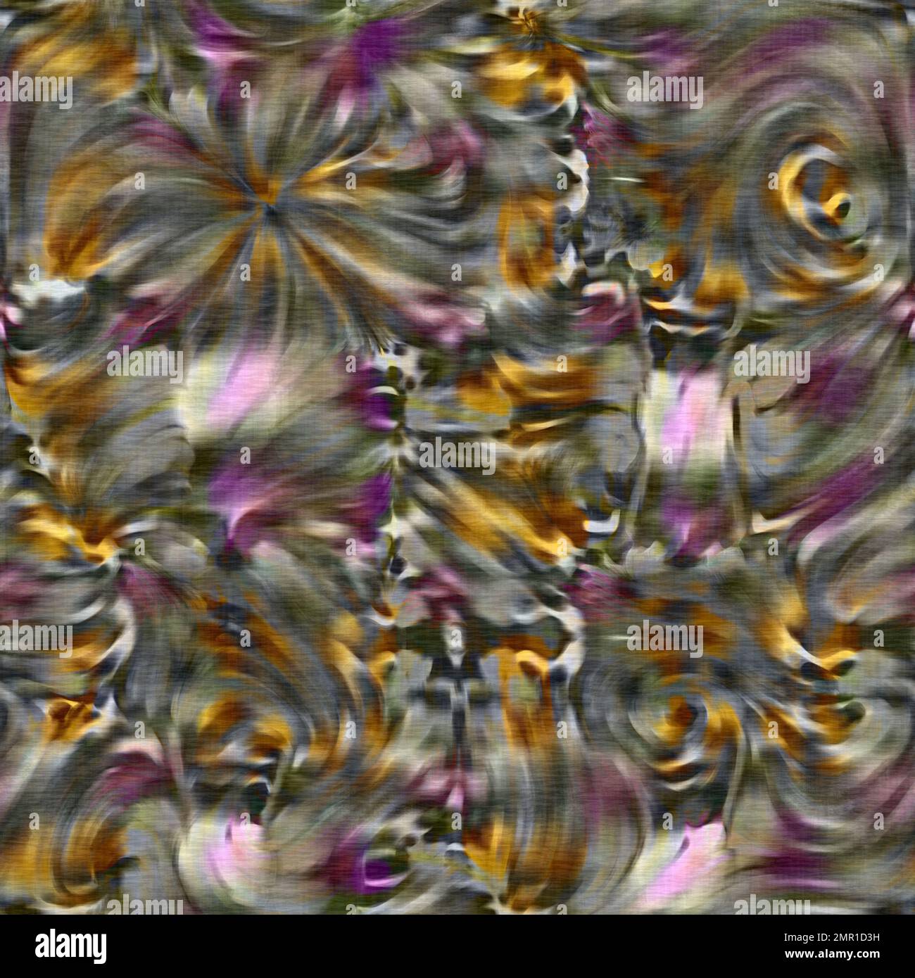 Marbled floral decorative pattern. Seamless botanical wash for organic ...