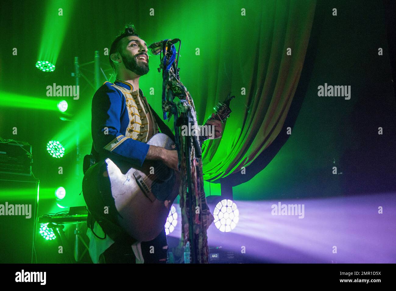 Brian Zaghi of Magic Giant seen on day three of Summit LA17 in Downtown ...