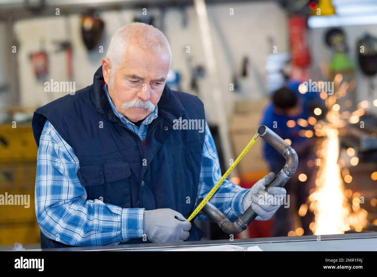 welding factory worker Stock Photo - Alamy