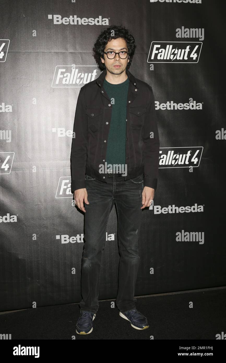 Geoffrey Arend at the Fallout 4 video game launch event held in Los ...