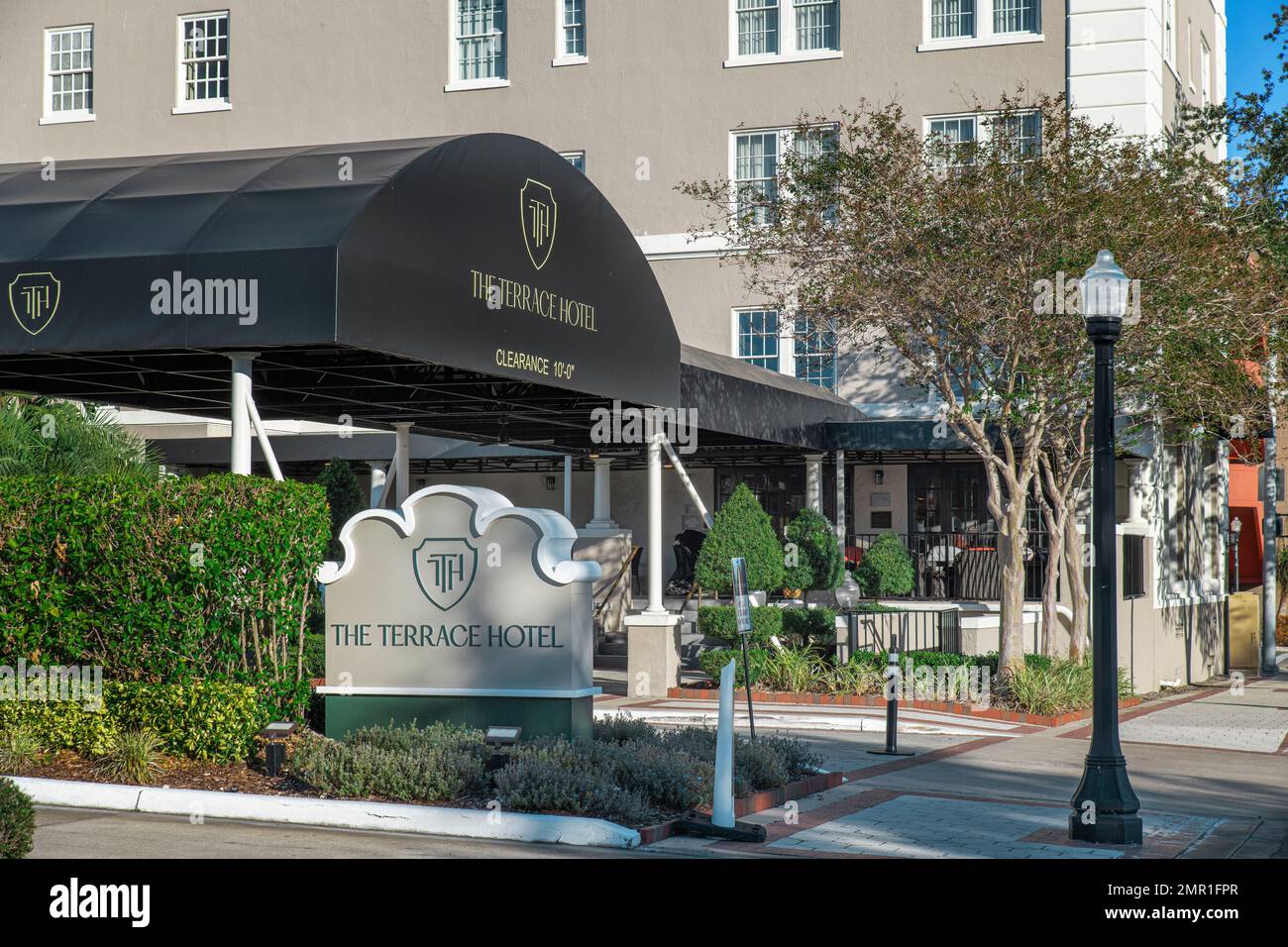Terrace Hotel in downtown Lakeland Stock Photo - Alamy