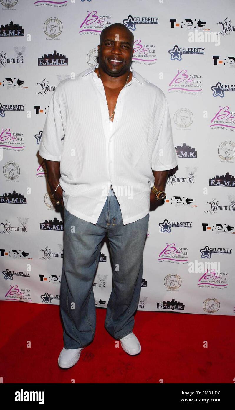 Lester Speight at the F.A.M.E. Sports & Entertainment Style Lounge ...