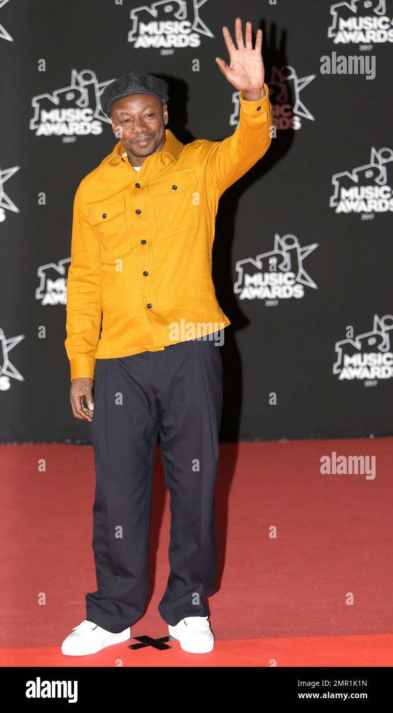 French rapper MC Solar gestures during a photocall at the Cannes ...