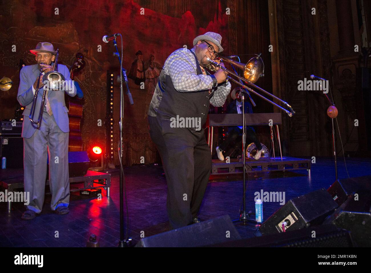 Phil Ranelin, left, and Ronell Johnson of the Preservation Hall Jazz ...