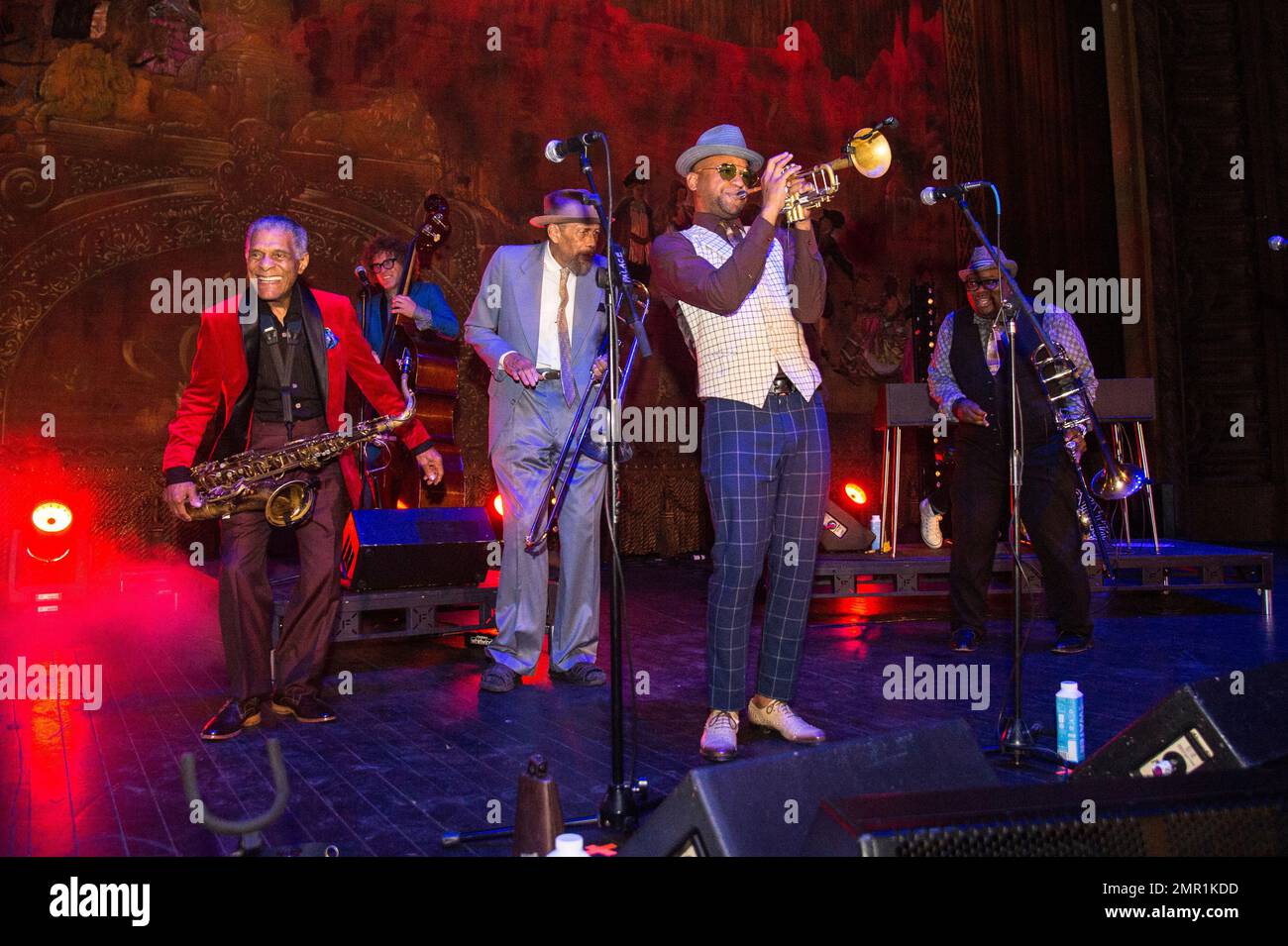 Charlie Gabriel, from left, Phil Ranelin, Branden Lewis and Ronell ...
