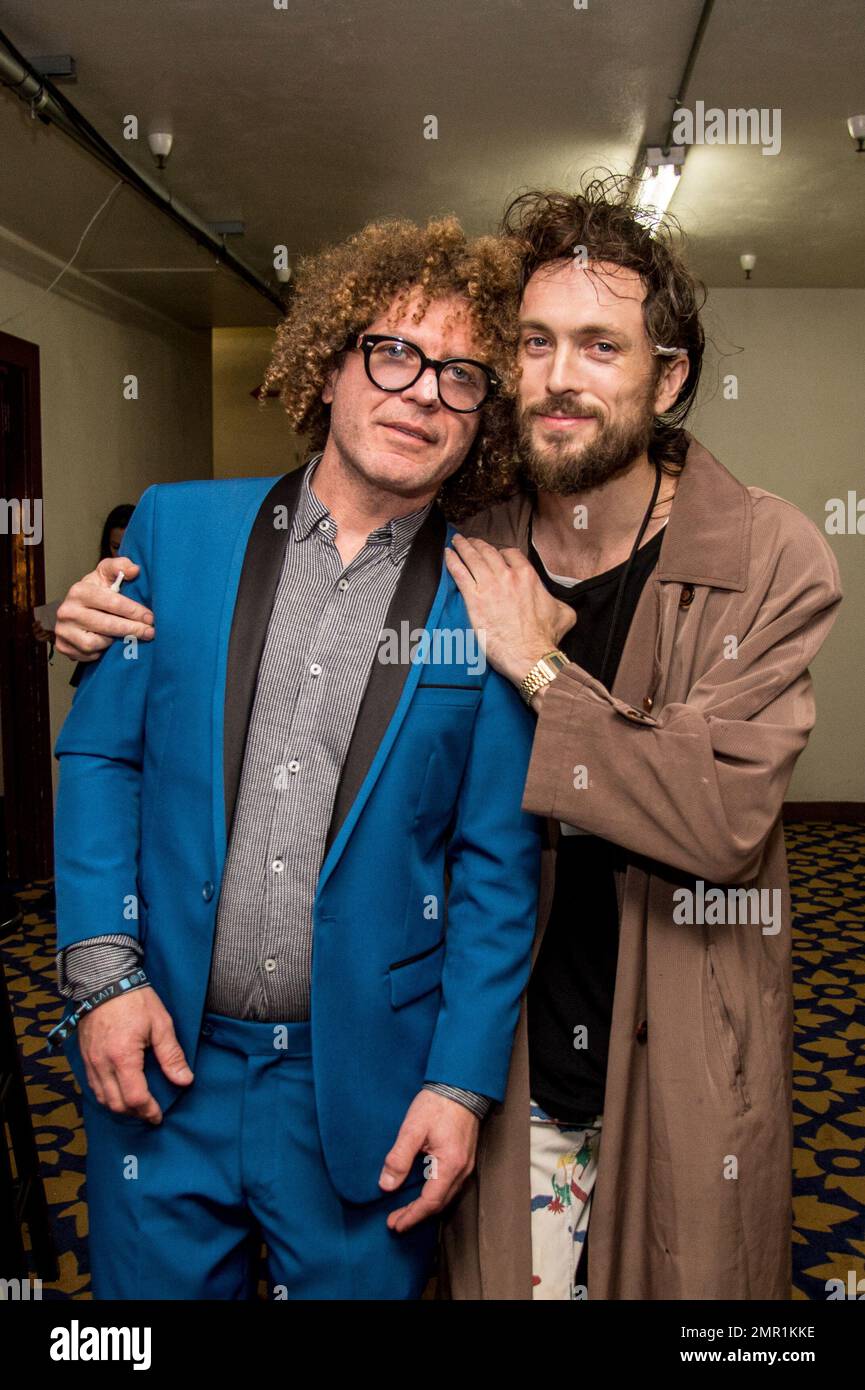 Ben Jaffe, left, of the Preservation Hall Jazz Band seen with Alex ...