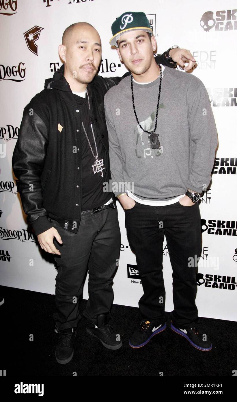 Ben Baller and Rob Kardashian at the Famous Stars and Straps ...