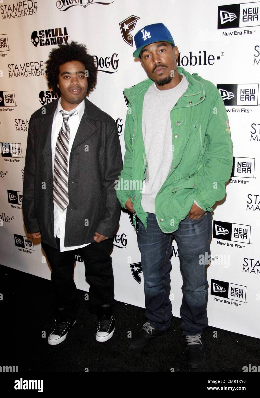 Producer THX and Thurzday of U-N-I at the Famous Stars and Straps ...