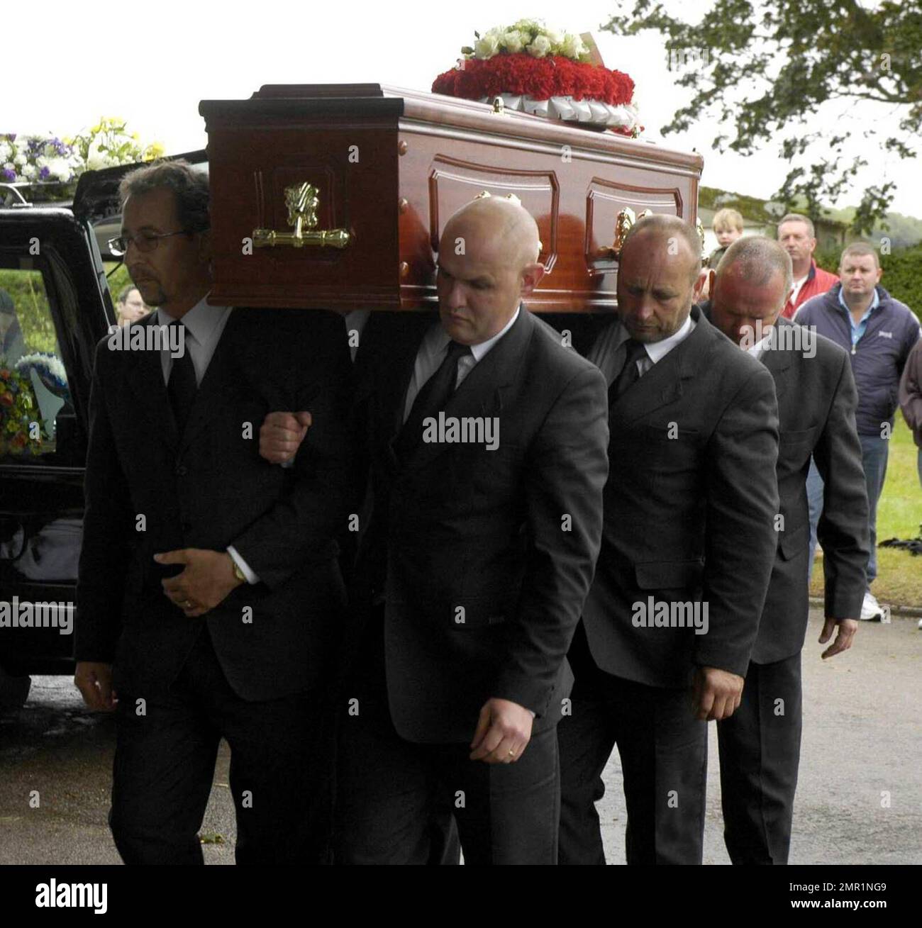 Family, friends, stars and fans turned out to bid farewell to ...