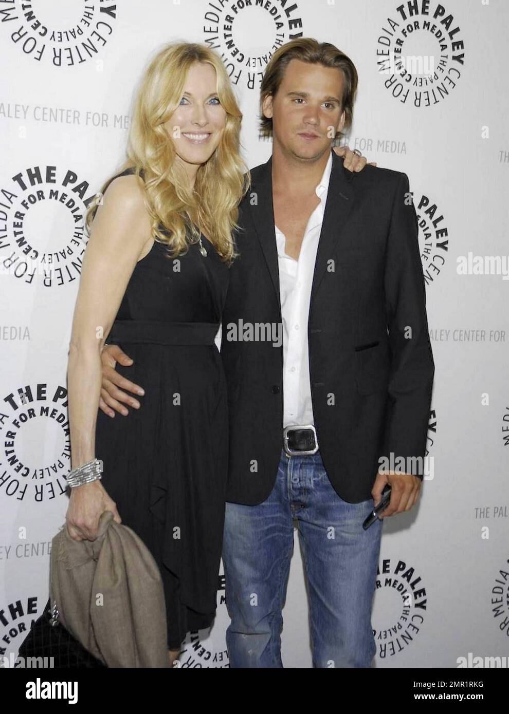 Alana and Sean Stewart attend the premiere of "Farrah's Story," NBC ...