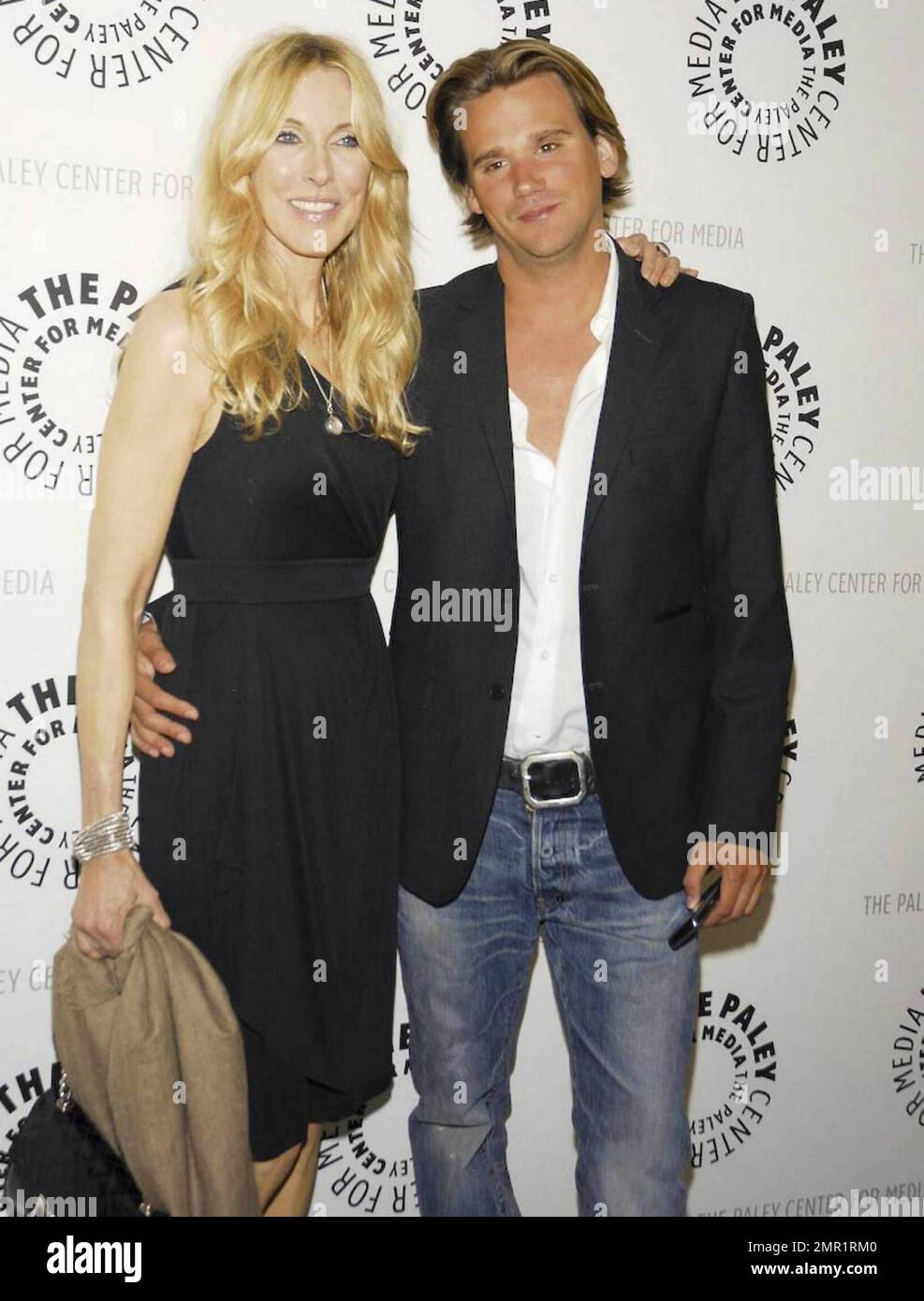 Alana and Sean Stewart attend the premiere of "Farrah's Story," NBC ...