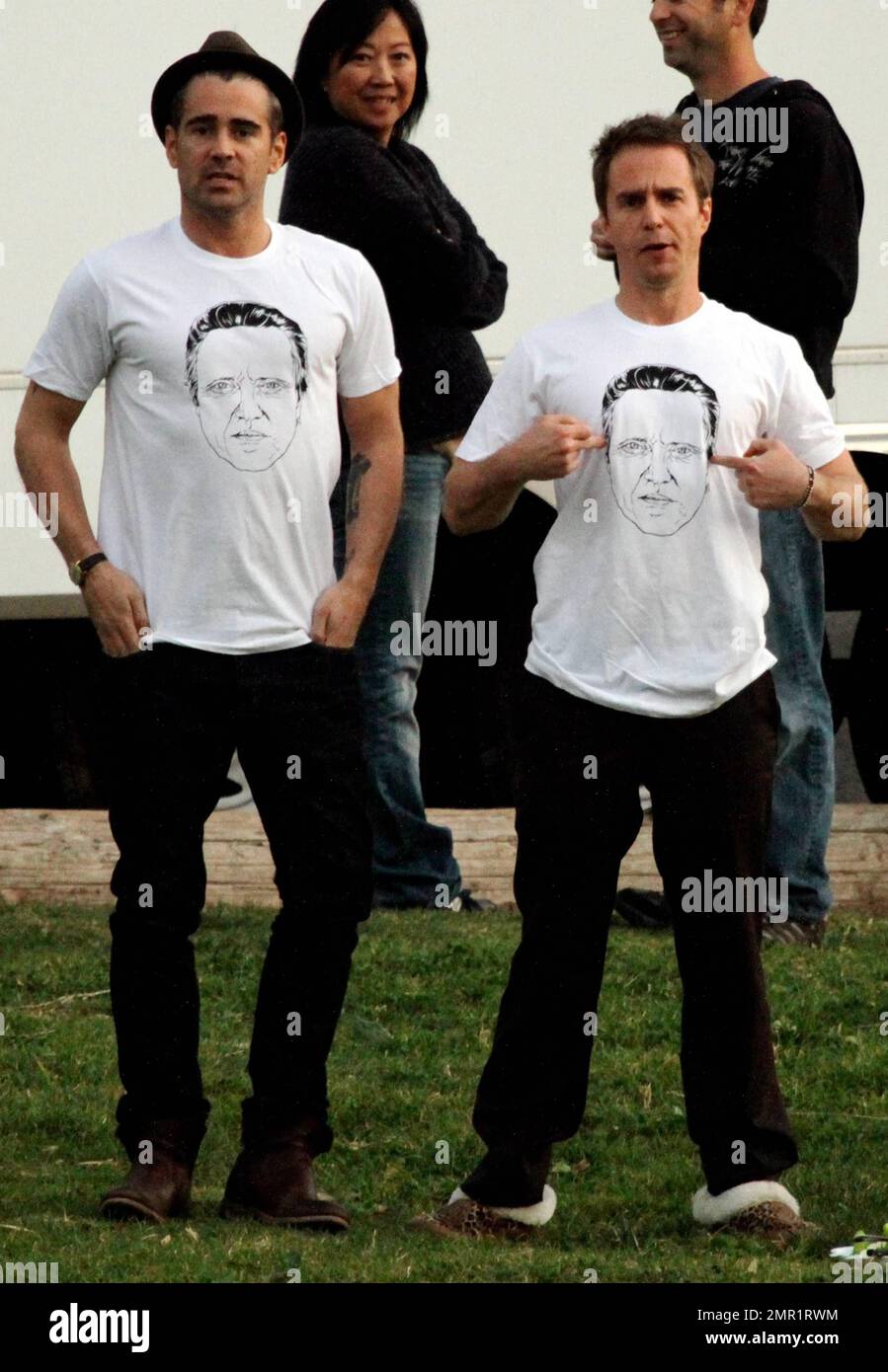 EXCLUSIVE!! Colin Farrell, Sam Rockwell and Abbie Cornish film scenes ...