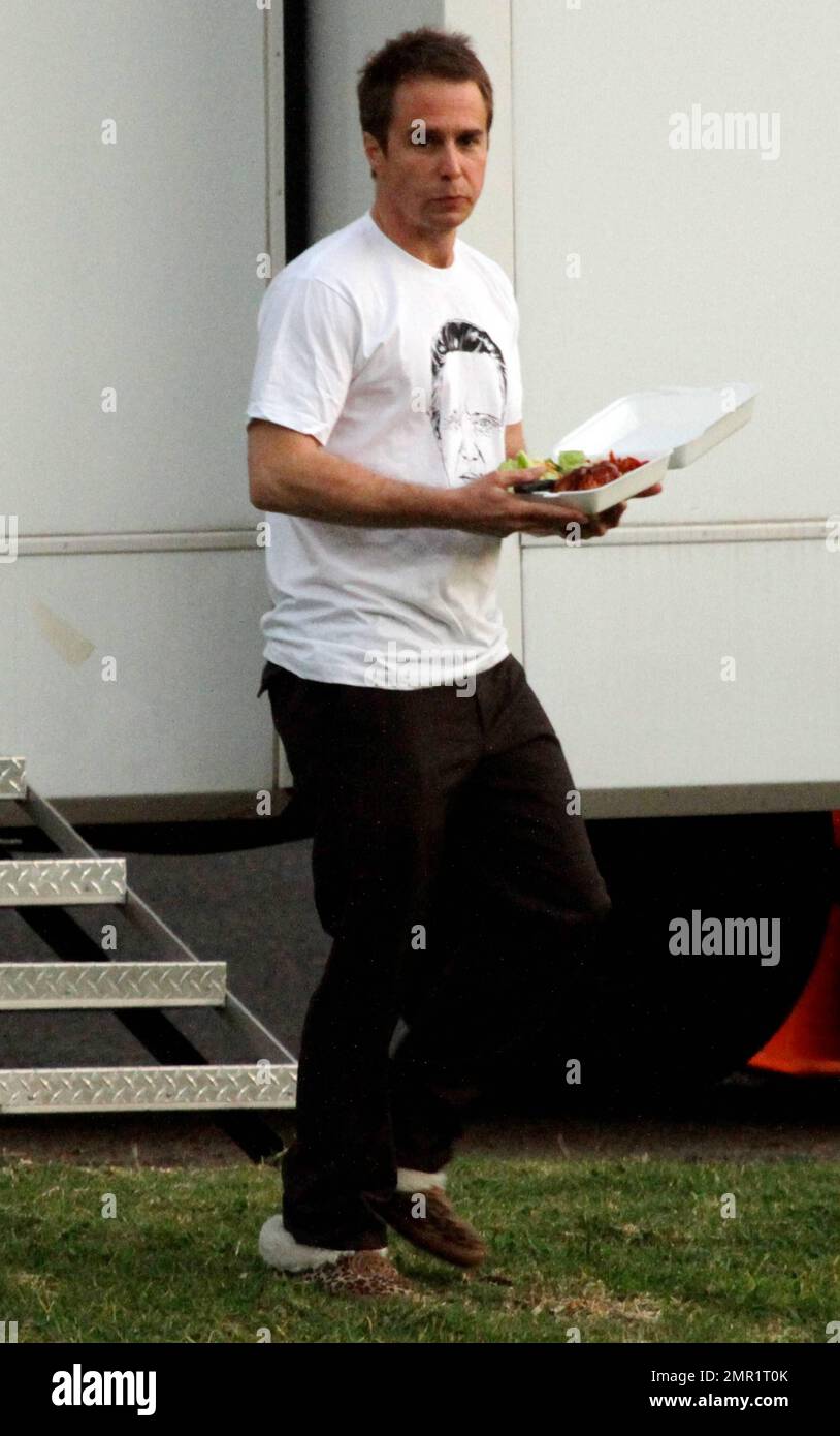 EXCLUSIVE!! Colin Farrell, Sam Rockwell and Abbie Cornish film scenes ...