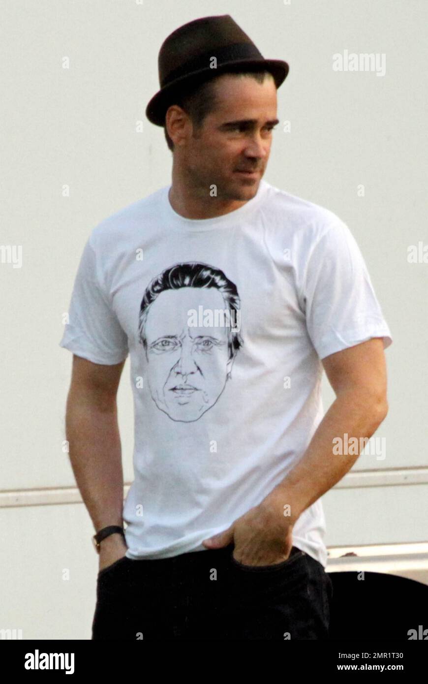 EXCLUSIVE!! Colin Farrell, Sam Rockwell and Abbie Cornish film scenes ...