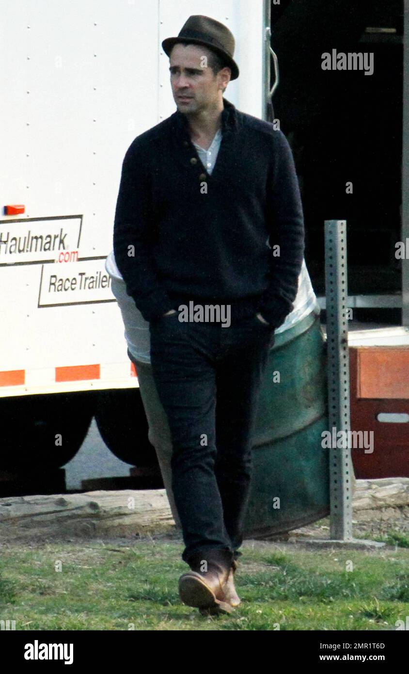 EXCLUSIVE!! Colin Farrell, Sam Rockwell and Abbie Cornish film scenes ...